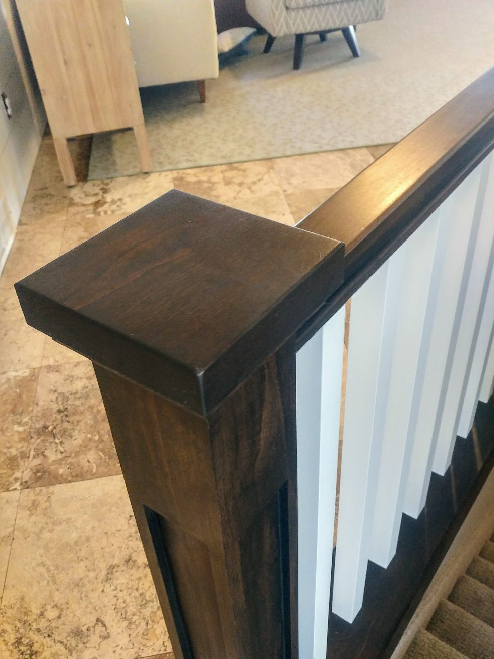 Sandy Utah stair railings - Apex Carpentry