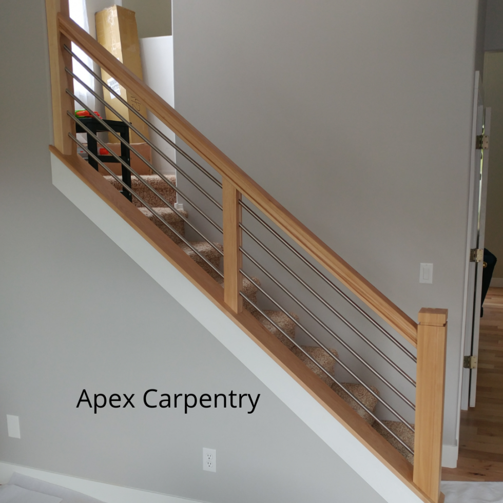 Draper Utah Stair Railings - Apex Carpentry