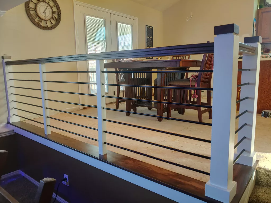 Utah stair and railing builder, custom banisters and railings.
